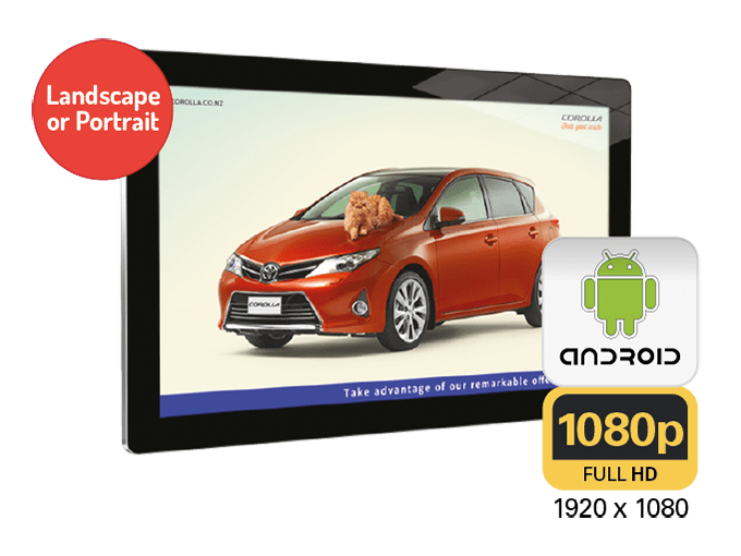 Android Advertising Displays